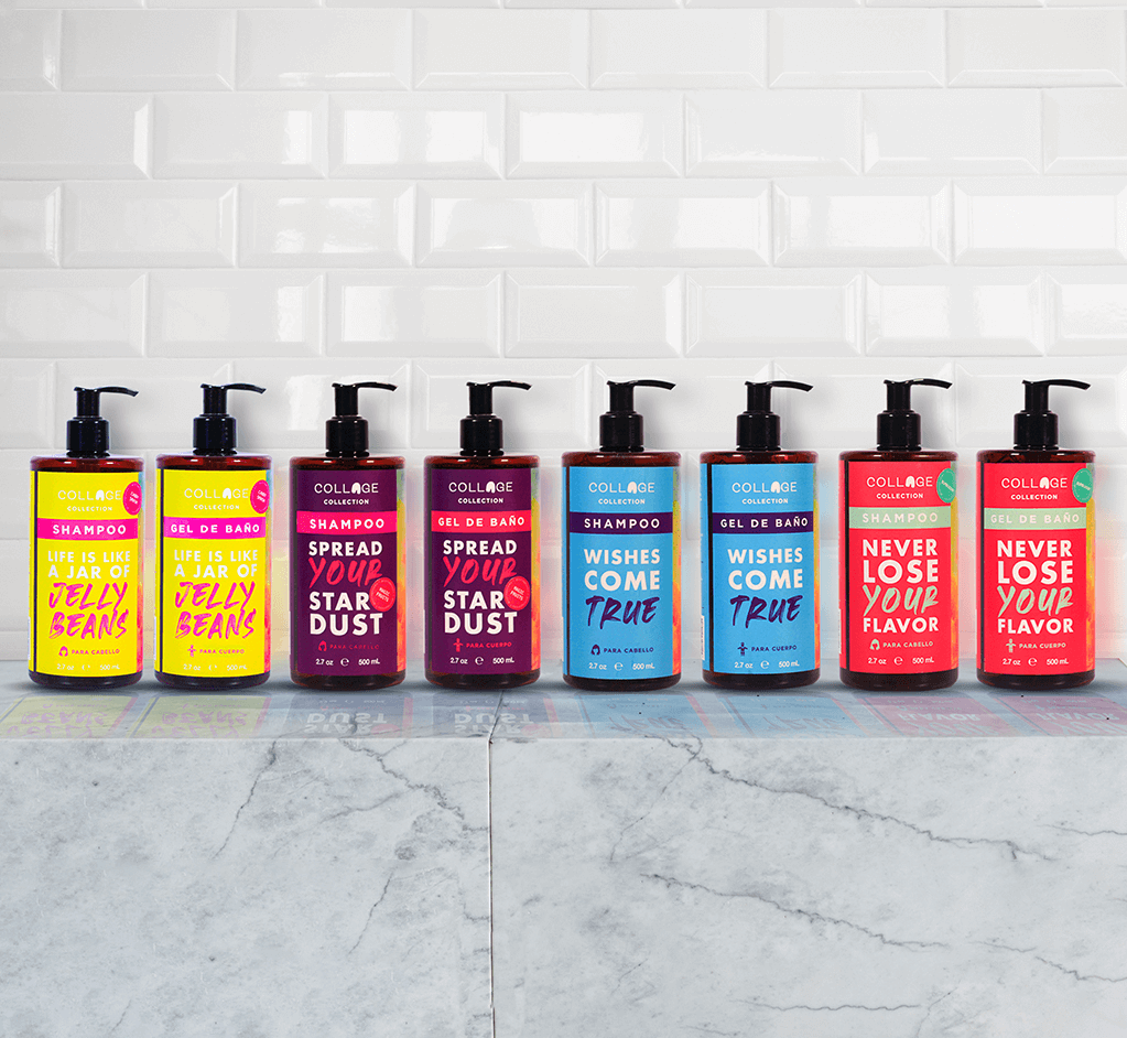Collage – Shampoo y Gel de baño